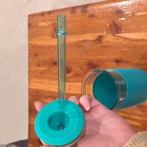 Ello | Dining | Ello Glass Cup With Wooden Lid | Poshmark